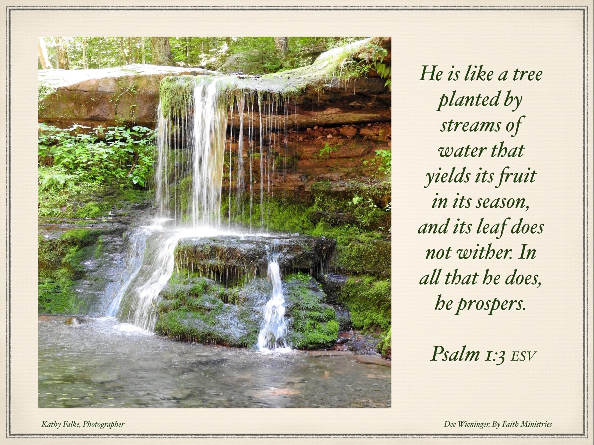 Tree Planted By Streams of Water | By Faith Ministries